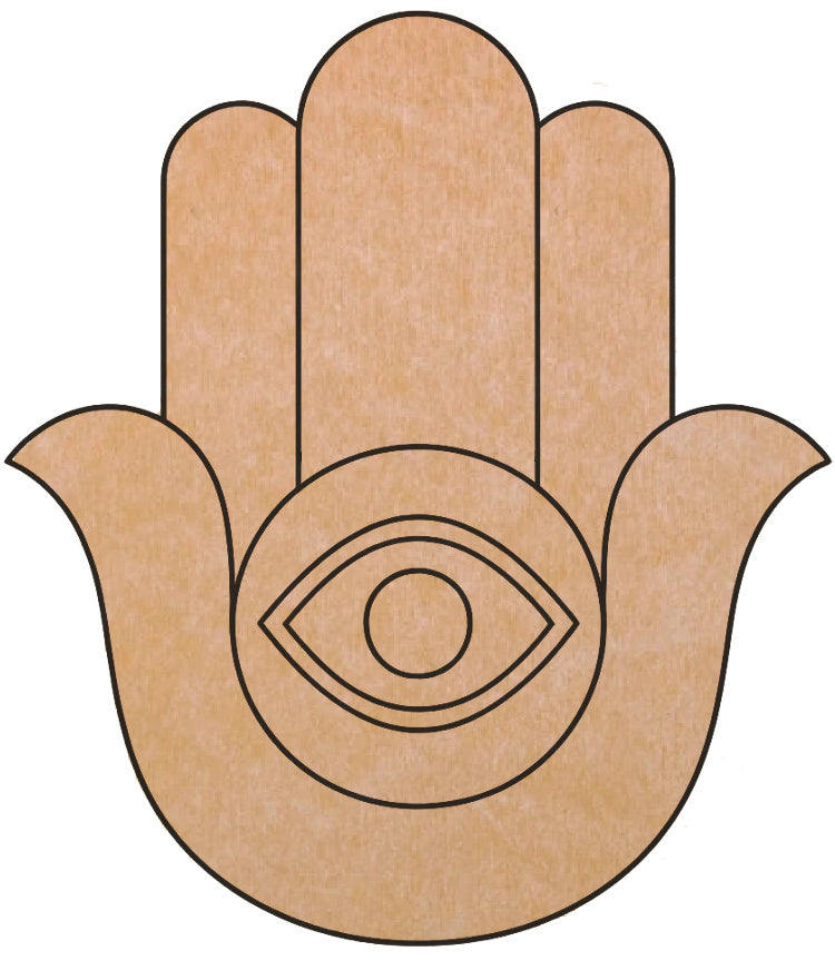 Mosaic Backer | Hamsa Hand | Indoor or Outdoor – Skeew