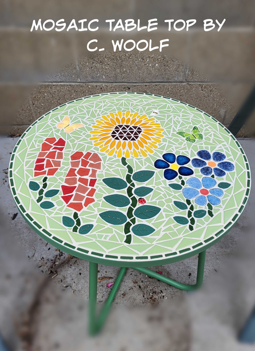 Mosaic Backer | Circle | Indoor or Outdoor – Skeew